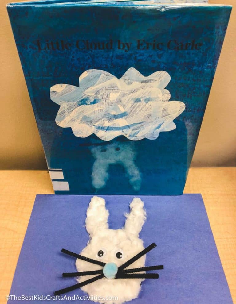 Little Cloud by Eric Carle Cloud Shapes Craft • Best Kids Crafts ...