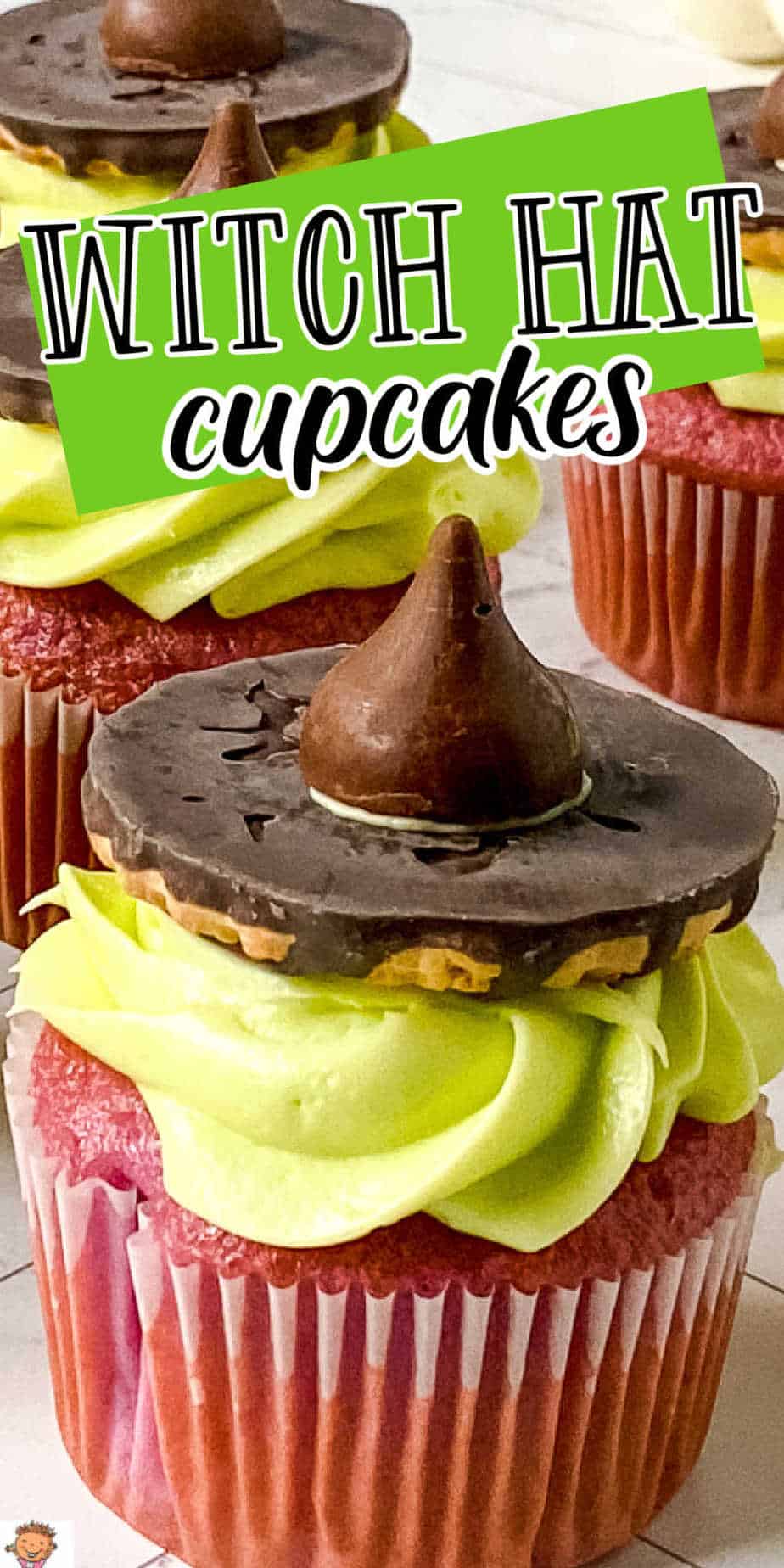 Halloween Witch Hat Cupcakes • The Best Kids Crafts and Activities