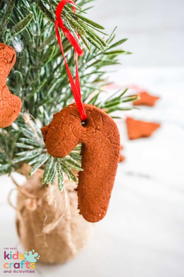 Easy Homemade 2 Ingredient Cinnamon Ornaments