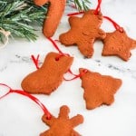 Easy Homemade 2 Ingredient Cinnamon Ornaments
