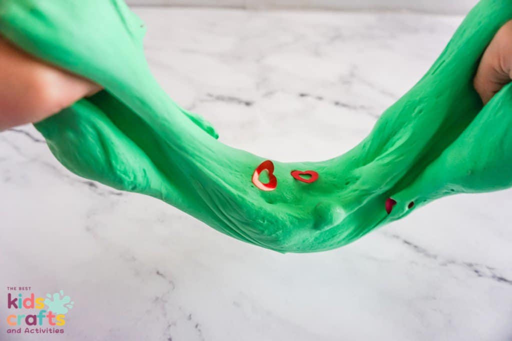 Green Grinch Butter Slime • The Best Kids Crafts and Activities