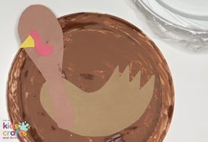 Thanksgiving Turkey Paper Plate Craft