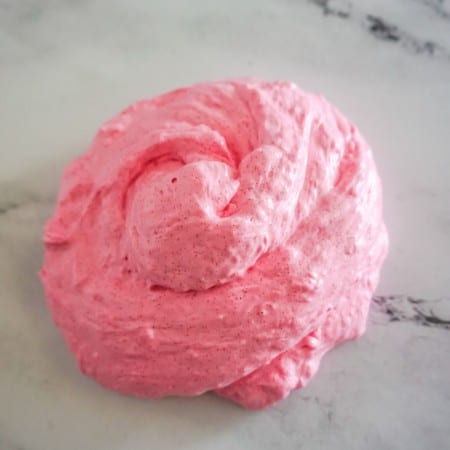 Valentine's Day Pink Fluffy Slime Recipe