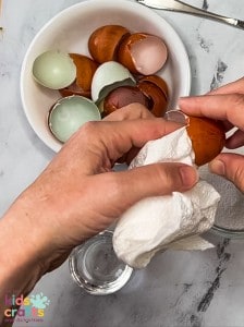 Growing Eggshell Crystal Geodes Science Experiment