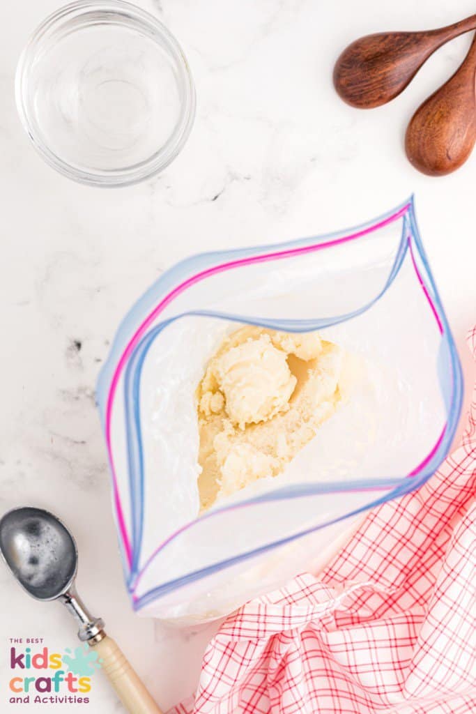 Homemade Ice Cream in a Bag Recipe • The Best Kids Crafts and Activities